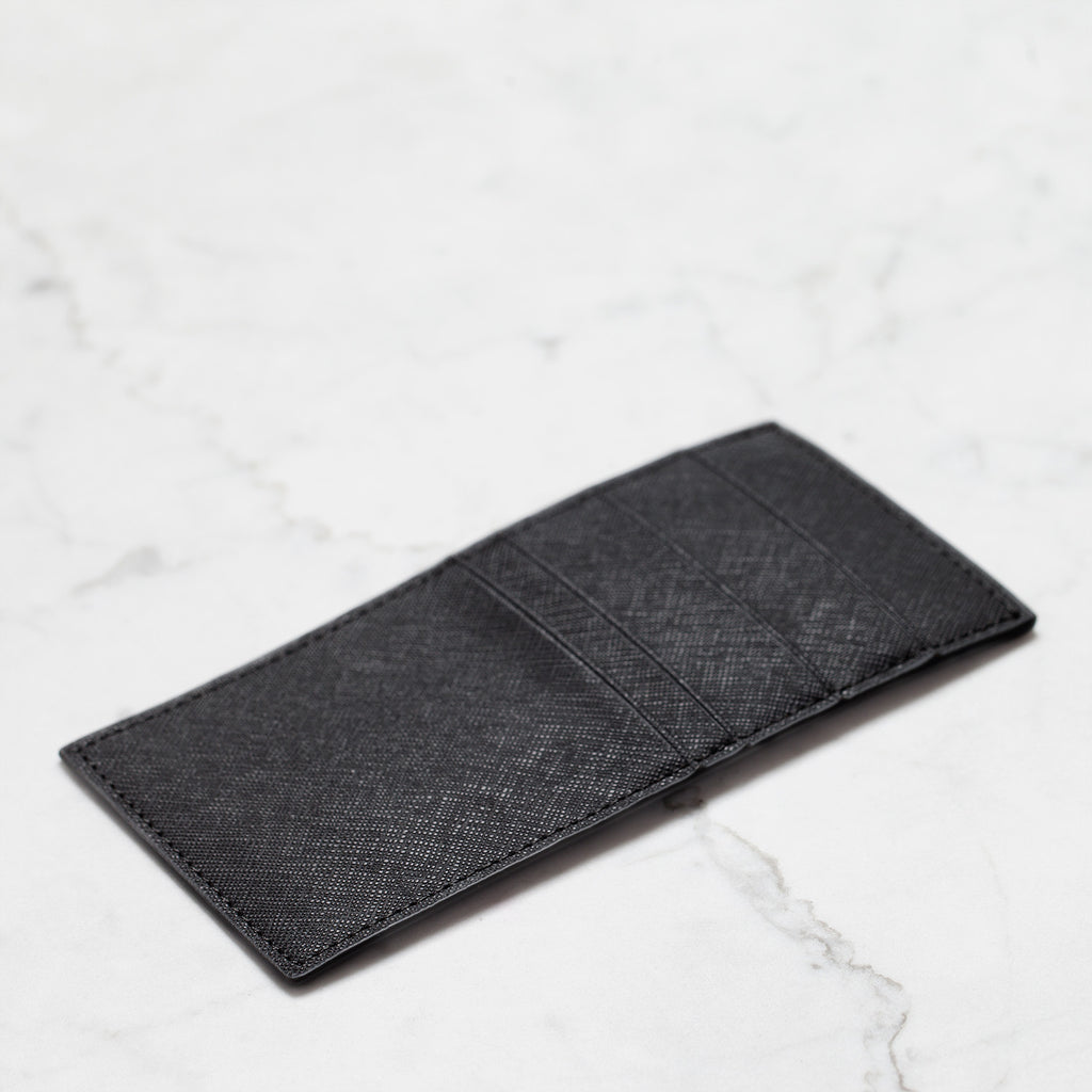 1927 Black Leather Breast Pocket Wallet | Men In Cities